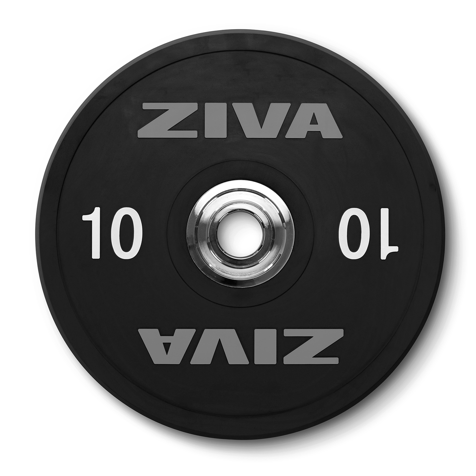 XP2 RUBBER BLACK BUMPER DISCS WITH CHROME HUB - ZIVA